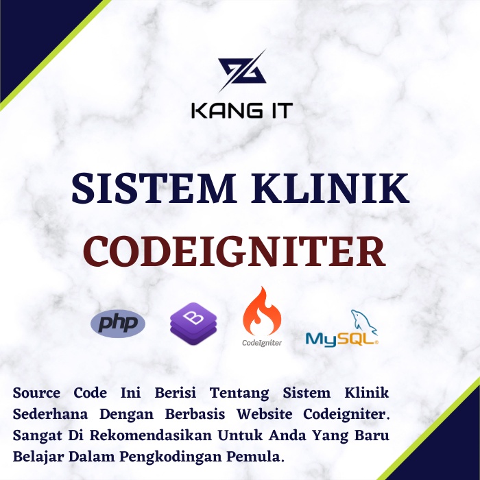 Jual Source Code Sistem Informasi Klinik Program Aplikasi Berbasis Web Codeigniter CI | Shopee ...