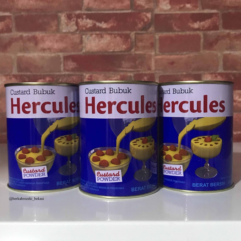 Jual Tepung Custard Hercules 300Gr Indonesia|Shopee Indonesia