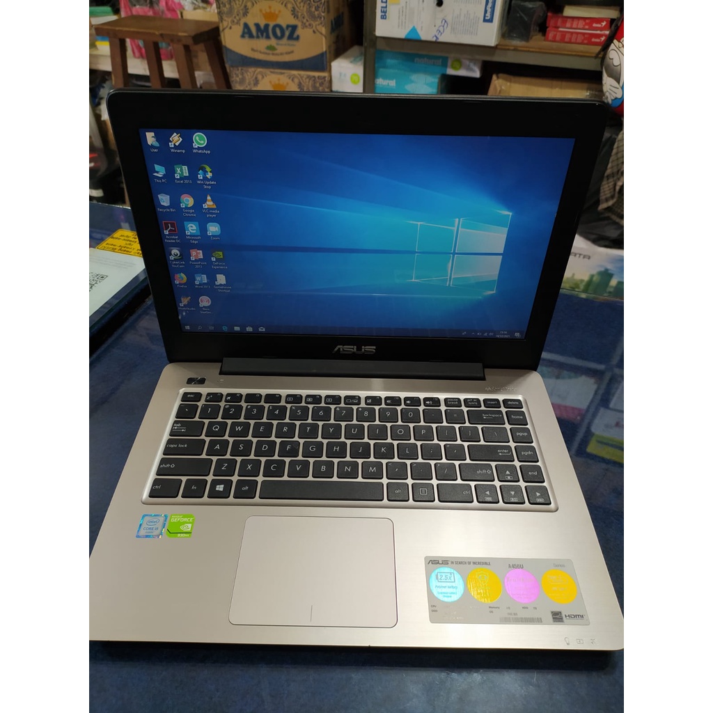 Jual LAPTOP ASUS A456U INTEL CORE i5 RAM 4GB HDD 1TB - 2GB NVIDIA ...