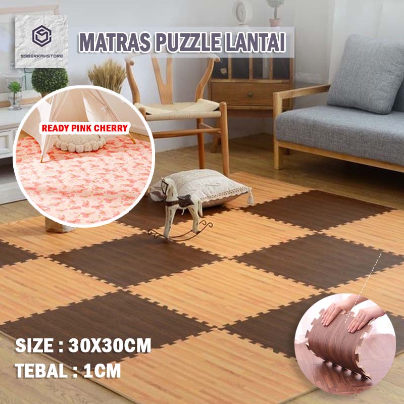 Jual (HRG PERSET ISI 9PCS) BONBOX MATRAS PUZZLE LANTAI MOTIF EVAFOAM ...