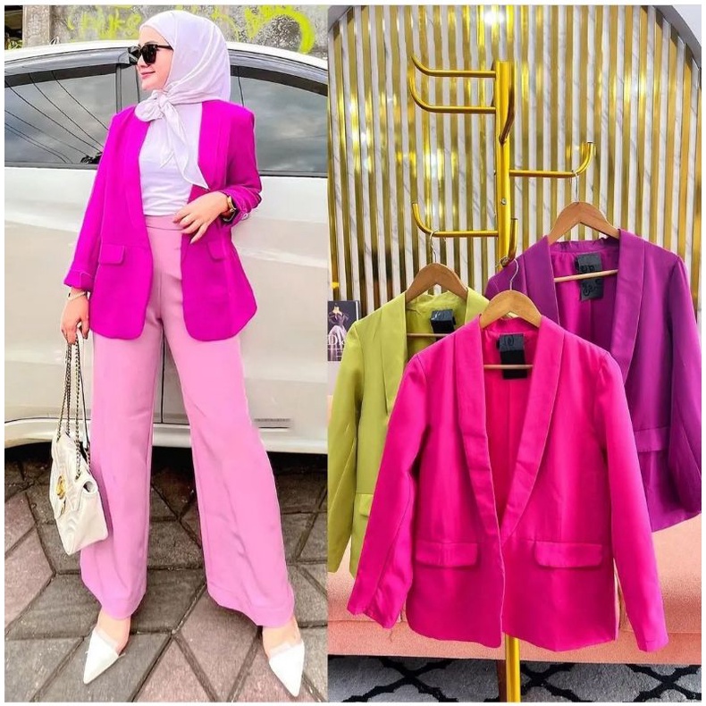 Jual Blazernya para artis/blazer tyas mirasih/blazer teh bella/blazer ...