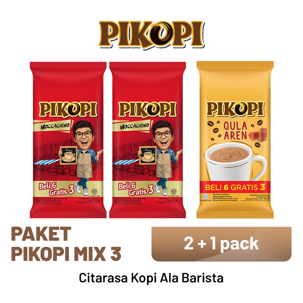 Jual Paket Pikopi Mix 3 Bag | Shopee Indonesia