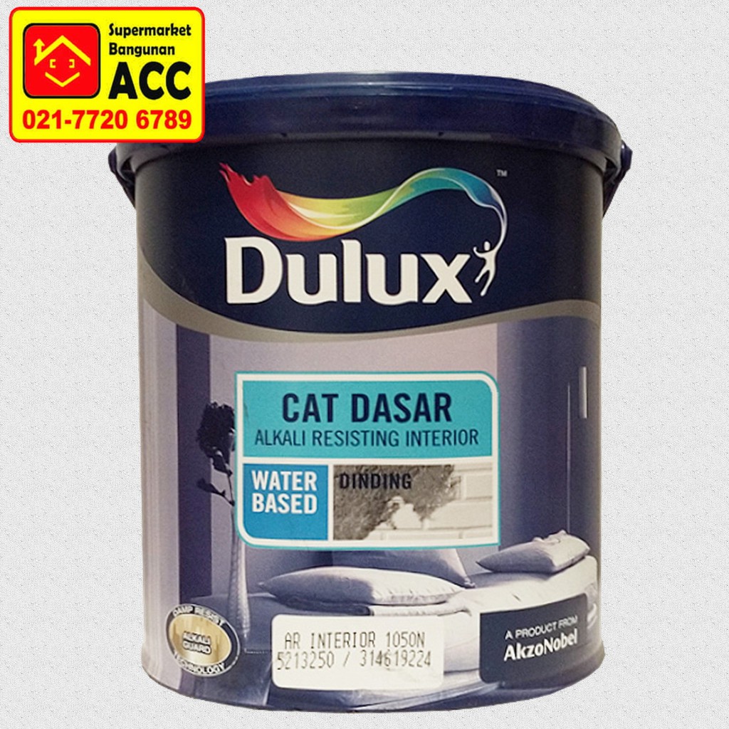 Jual Dulux Alkali Resisting Primer Cat Dasar Tembok Interior 2,5liter ...