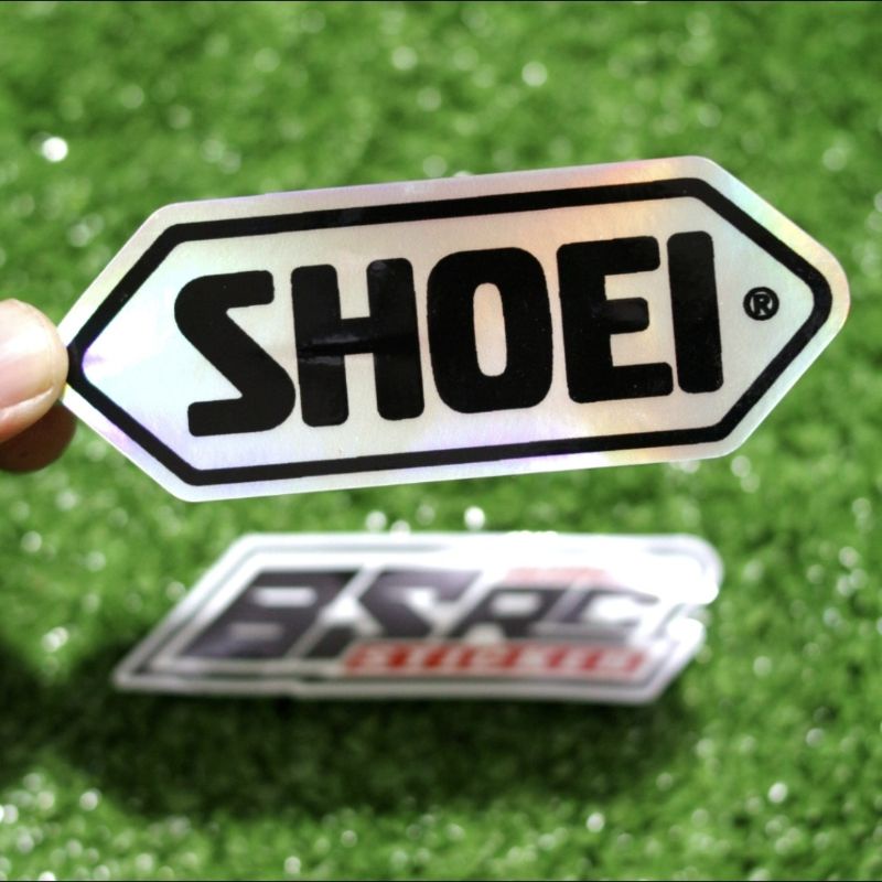 Jual sticker shoei hologram / sticker helm shoei premium | Shopee Indonesia