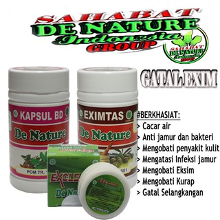Obat Herbal Eksim Exim Kering Dan Basah Gatal Panu Kadas Kudis Koreng ...