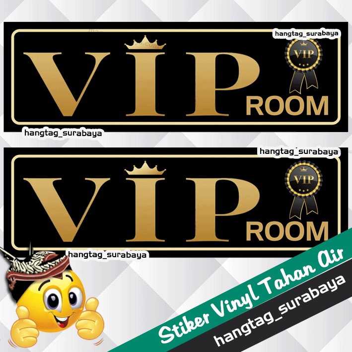 Jual Stiker Ruang VIP - VIP ROOM - Hotel - motel - penginapan - gedung ...