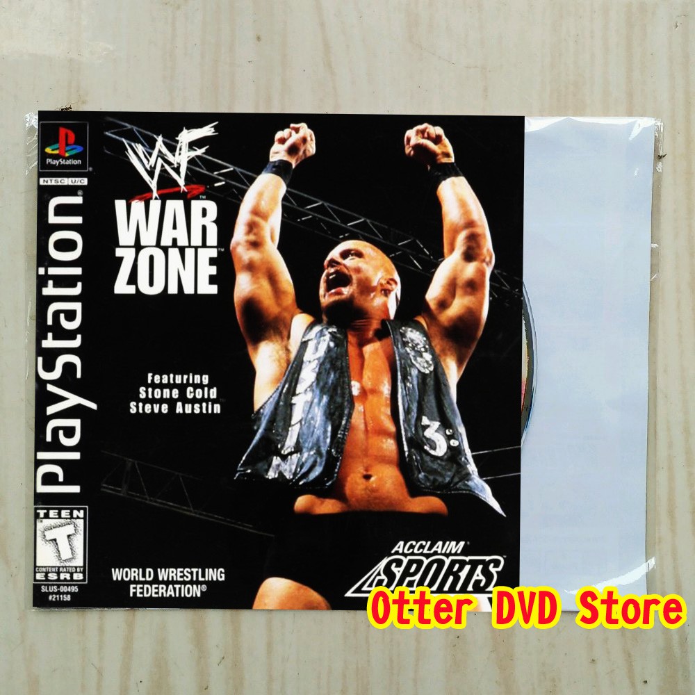 Jual Kaset CD Game Ps1 Ps 1 WWF Smackdown Smack Down - War Zone | Shopee Indonesia