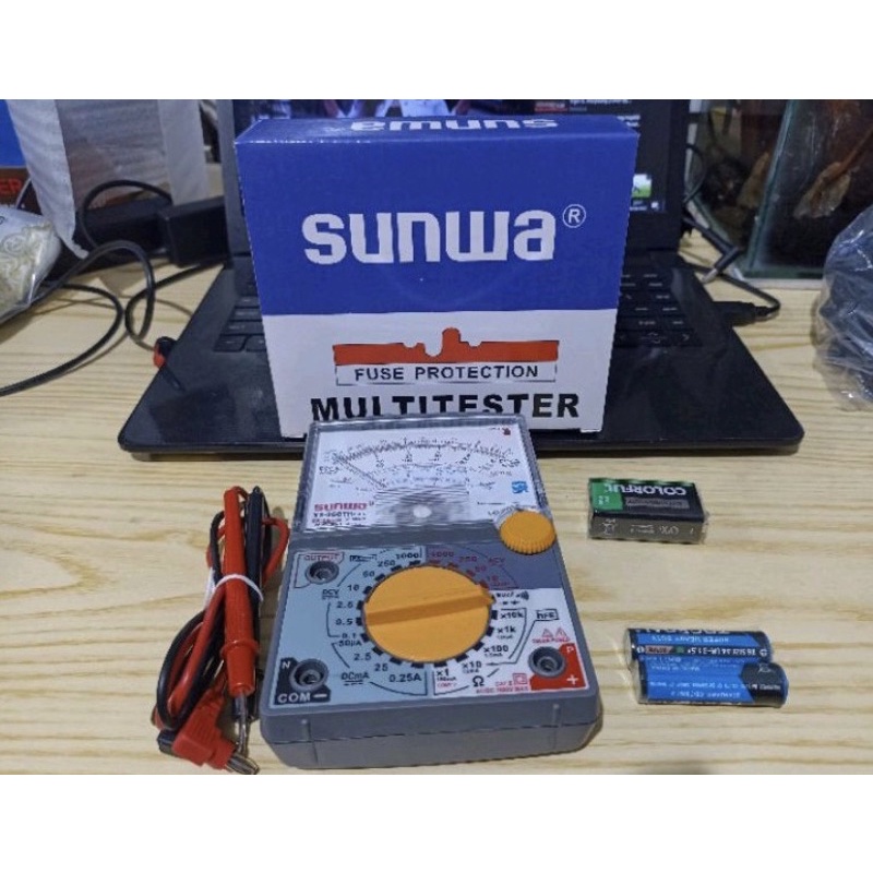 Jual Multi Tester Avometer Analog Sunwa Dos Biru YX 360 TRE - BL Bukan ...