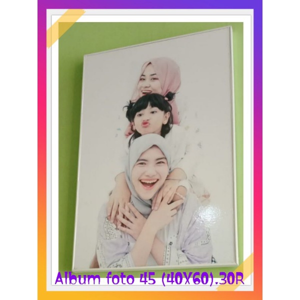 Jual CETAK FOTO 30R(40X60)SUDAH SAMA BINGKAI ANTI AIR | Shopee Indonesia