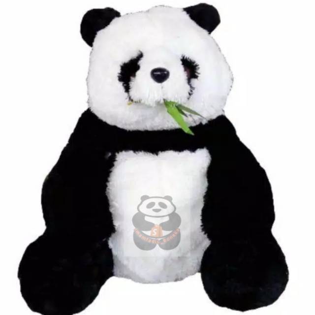 BONEKA PANDA RUMPUT DUDUK JUMBO (T65CM) | Shopee Indonesia