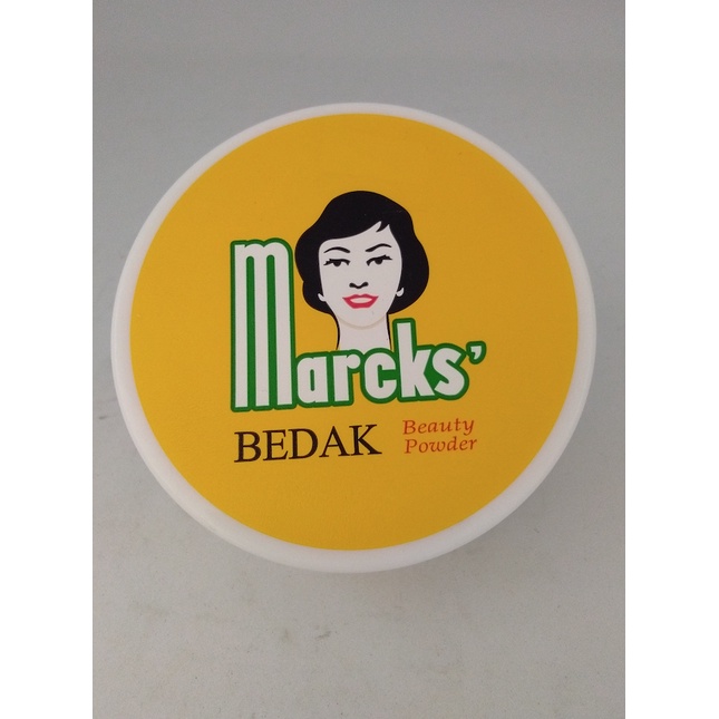 Jual Marcks Powder warna Cream 40g Bedak Kesehatan Kulit | Shopee Indonesia