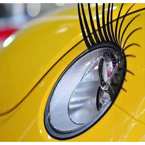 Jual Stiker Bulu Mata untuk Lampu Mobil Car Eye Lashes | Shopee Indonesia
