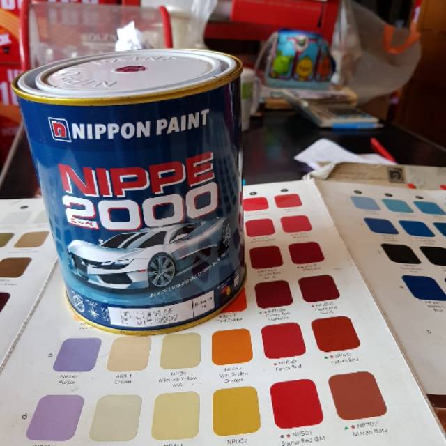 Jual Nippe 2000 NP 614/Red Wine dan Warna2 khusus | Shopee Indonesia