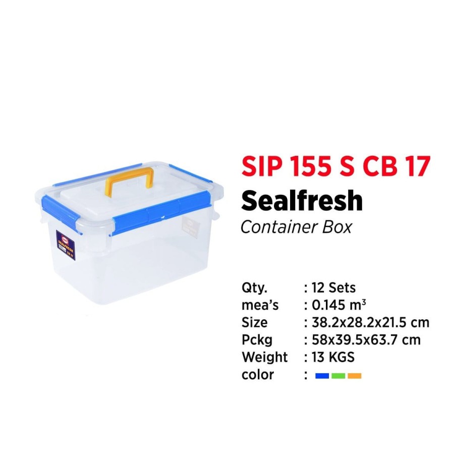 Jual Shinpo 155 S CB17 Sealfresh Container Box Seal Kotak Kedap CB 17 ...