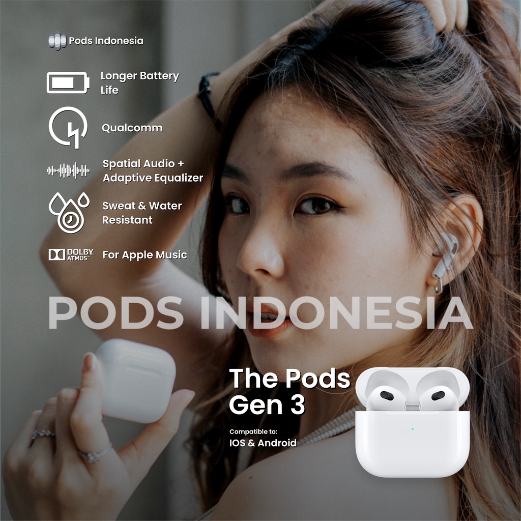 The Pods Gen 3 2022 Wireless Charging Case ( IMEI & Serial Number ...