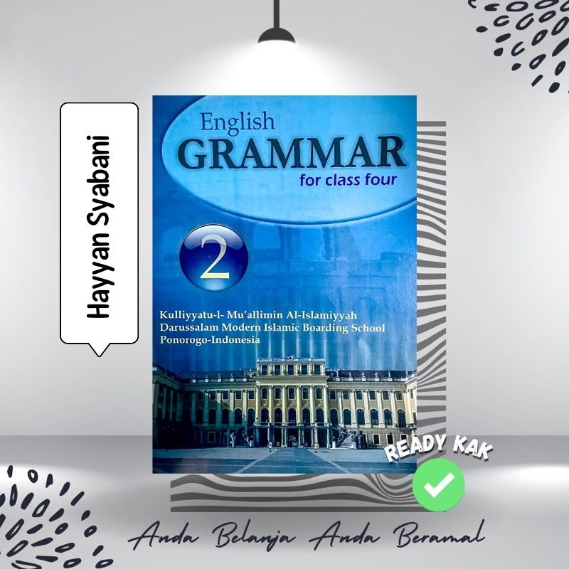 Jual English Grammar 2 Kelas 4 KMI GONTOR | Shopee Indonesia