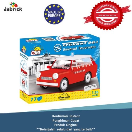 Jual COBI 24555 TRABANT 601 Universal Feuerwehr (Made in EU) | Shopee ...
