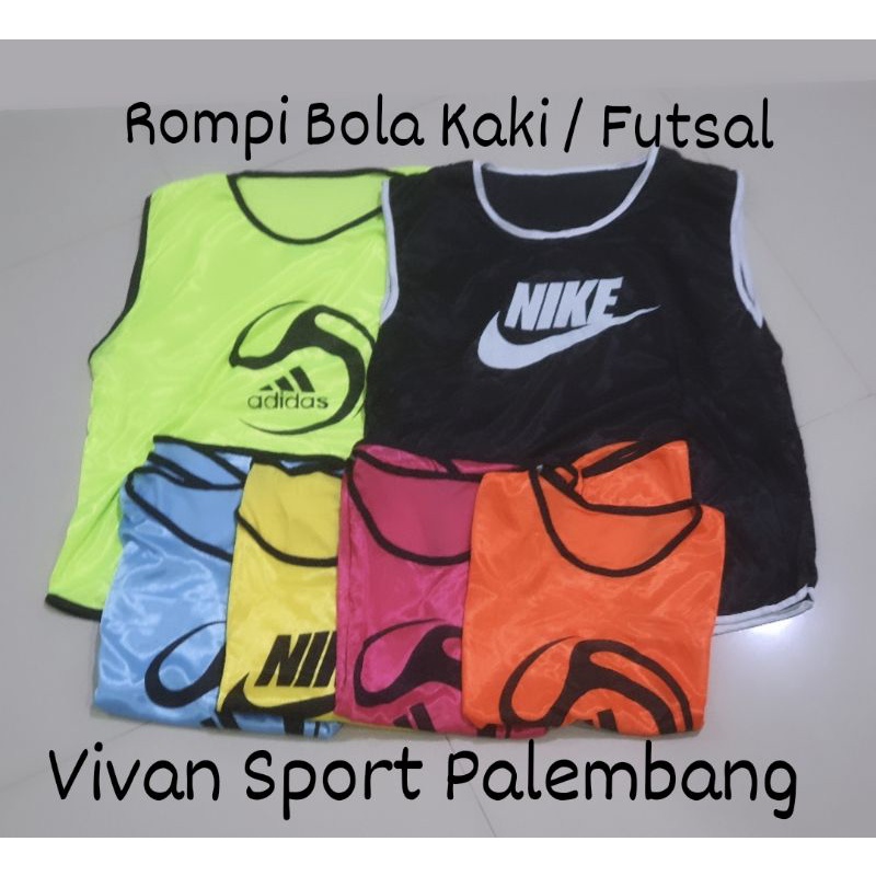 Jual Rompi Bola Kaki Futsal / Rompi Latihan Bola Kaki dan Futsal ...