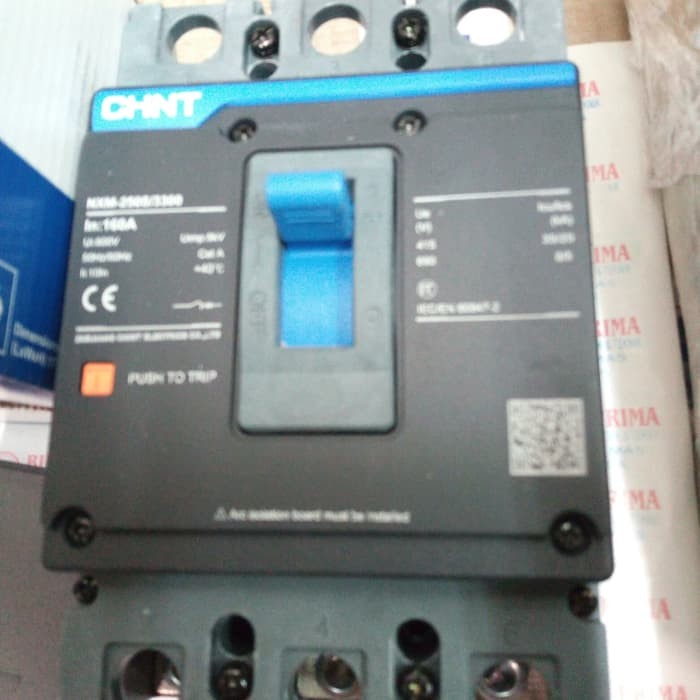 Jual MCCB / Breaker 160A 3P Tipe NXM-250S 25 Ka Merk Chint Indonesia|Shopee Indonesia