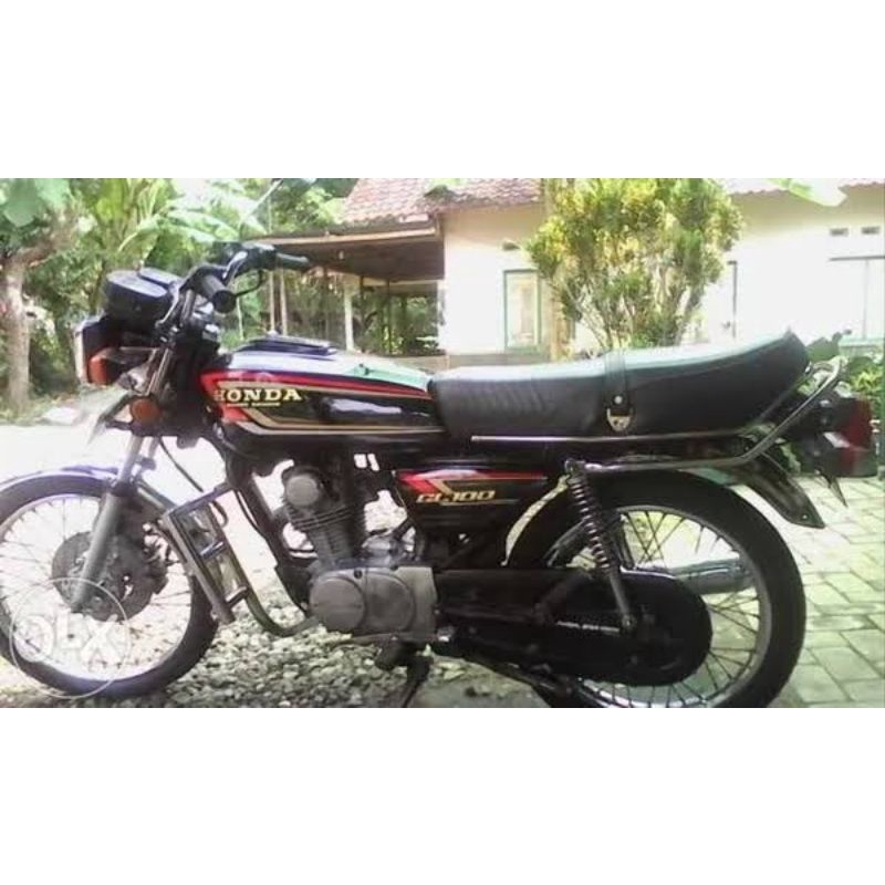 Jual Striping GL 100 Tahun 1993/1994 Hijau dan merah | Shopee Indonesia