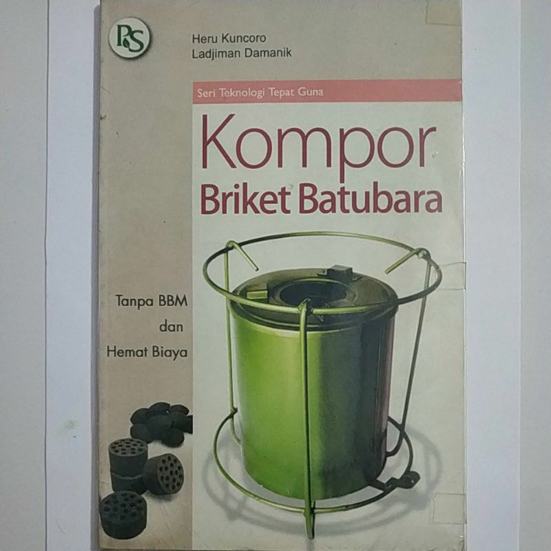 Jual Buku Teknologi " Kompor Briket Batubara " Indonesia|Shopee Indonesia