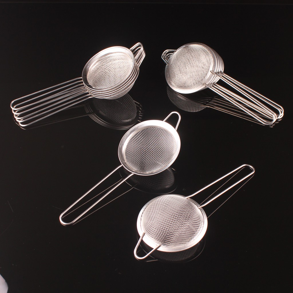 Jual PALING MURAH saringan teh besi stainles ukuran 8 cm saringan ...