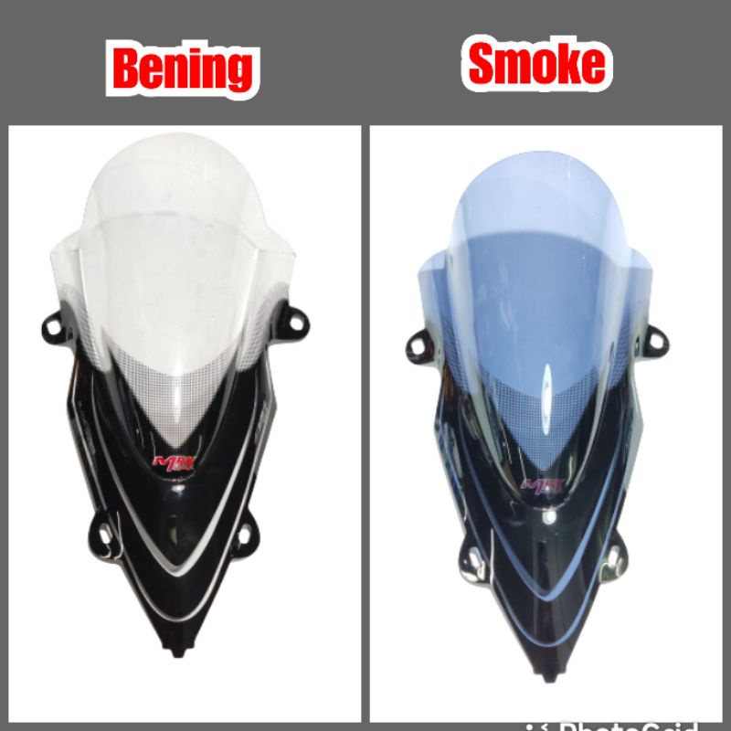 Jual Windshield visor jenong CBR 150 facelift 2017 2018 MRK Black ...