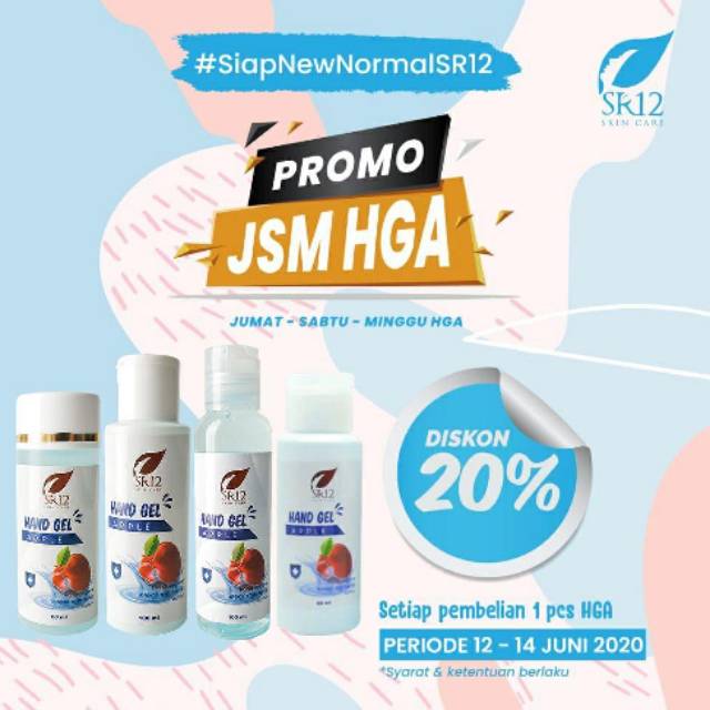 Jual LAGI DISKON GEDE !!! HAND GEL HANITIZER SR12 HERBAL / HANITIZER ...