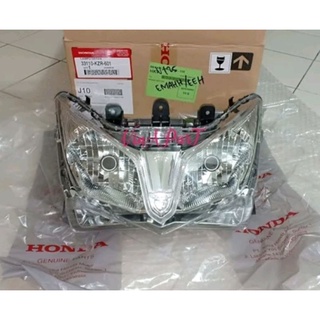 Jual reflektor lampu depan Vario techno 125 fi old bohlam KZR Narita win original | Shopee Indonesia