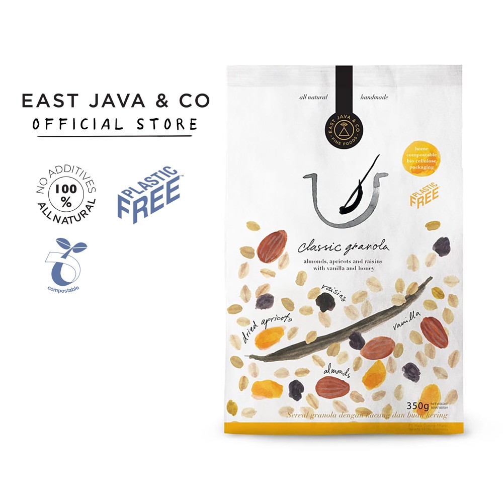 Jual East Java & Co Classic Granola - 350g | Shopee Indonesia