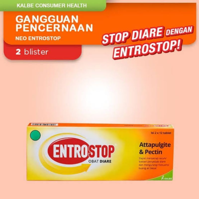Jual Entrostop Tablet 1box(2strip) Indonesia|Shopee Indonesia