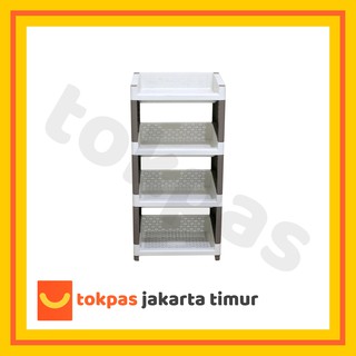 Jual Rak 4 Susun Serbaguna Plastik RSO Multi Purpose Rack Olymplast 4 ...