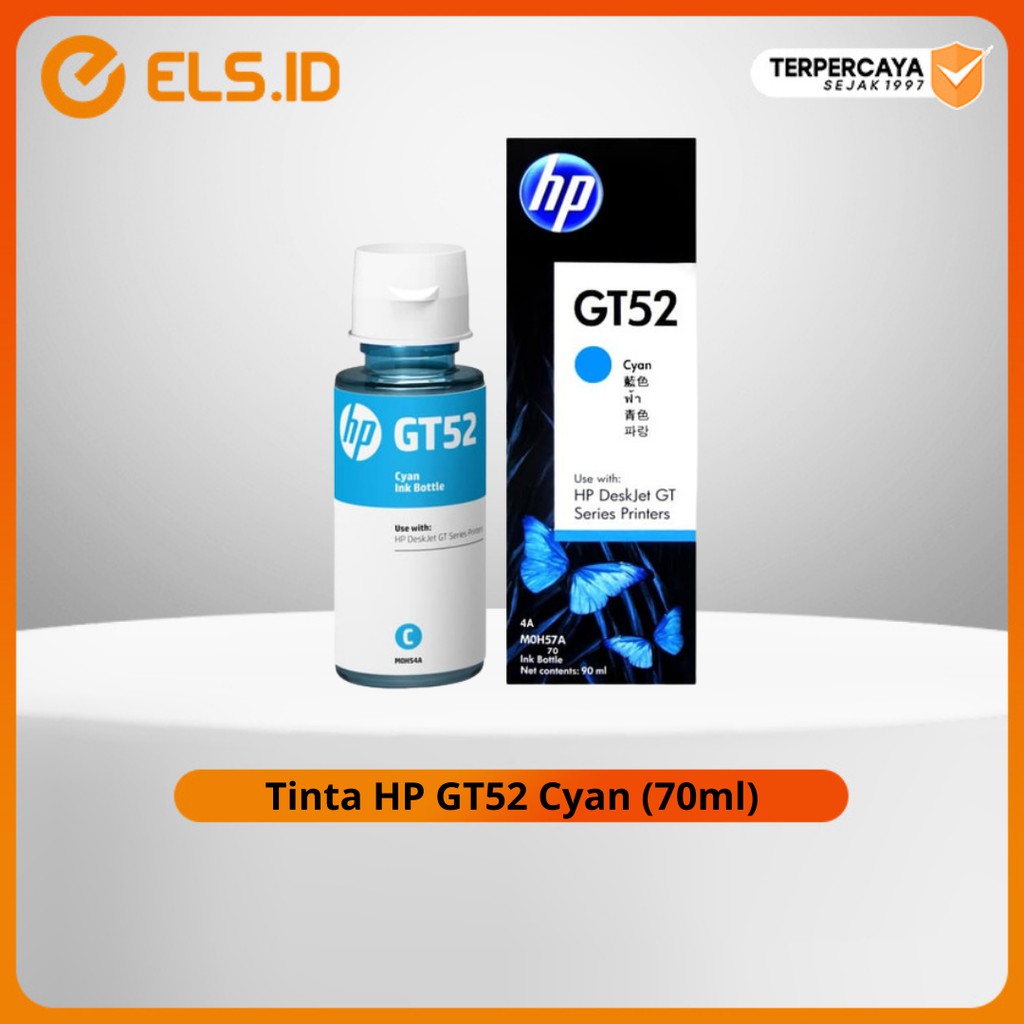 Jual Tinta HP GT52 Cyan (70ml) | Shopee Indonesia
