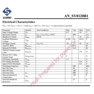 Jual SY8120B1ABC WB 2A 18V DC-DC Converters Step Down Regulator SOT-23-6 lisuin90 Murah | Shopee ...