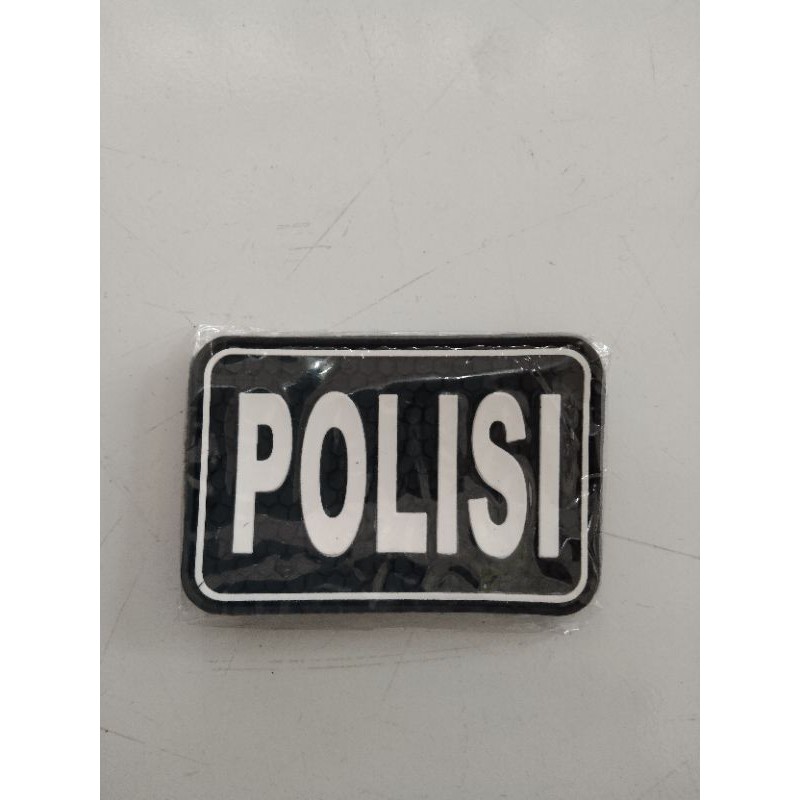 Jual Perekat Karet / Patch Rubber Polisi | Shopee Indonesia