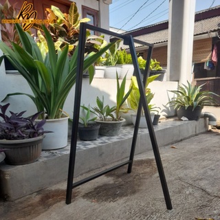 Jual stand banner besi / papan iklan / standing banner / papan iklan ...