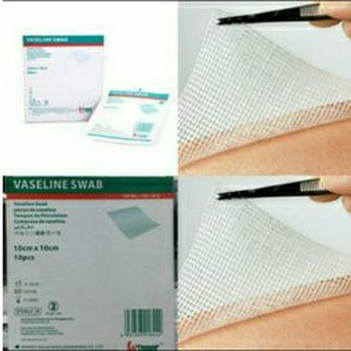 Jual lomatul 10cm x 10cm / Vaseline swab 10cm x 10cm / Kasa Steril ...