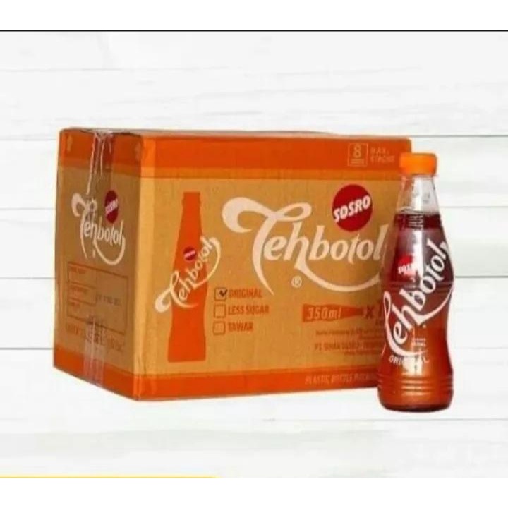 Jual TEH BOTOL SOSRO PET 1 KARTON ISI 12 BOTOL 350 ML Indonesia|Shopee Indonesia