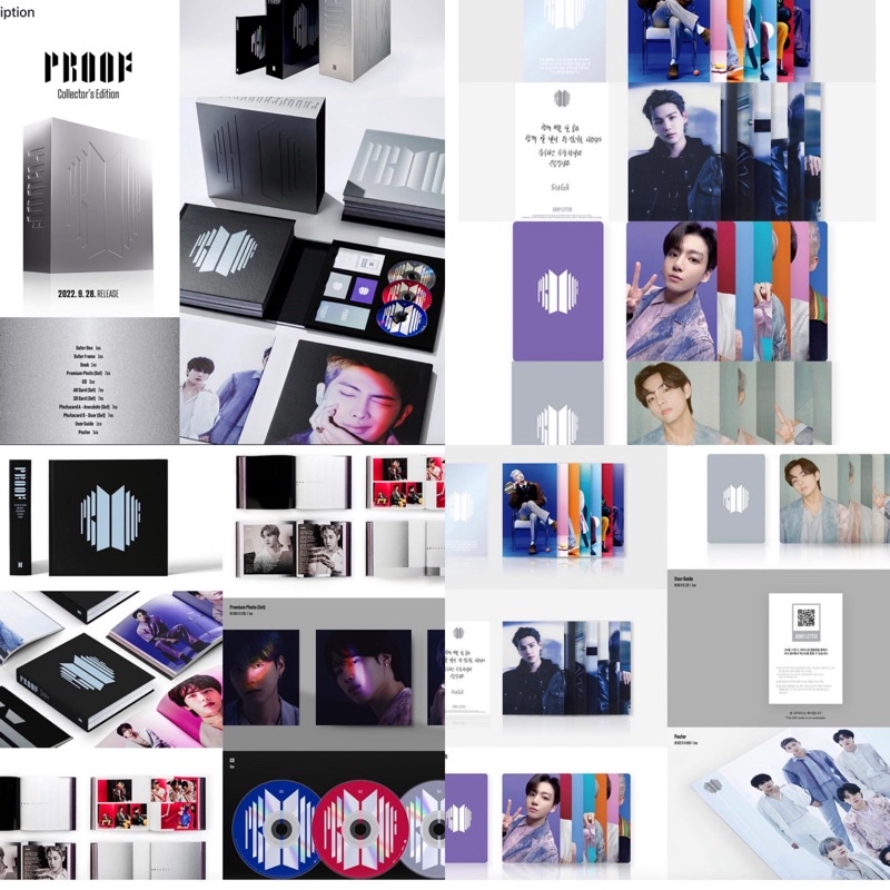Jual PRE ORDER BTS PROOF COLLECTOR’S EDITION OFFICIAL | Shopee Indonesia