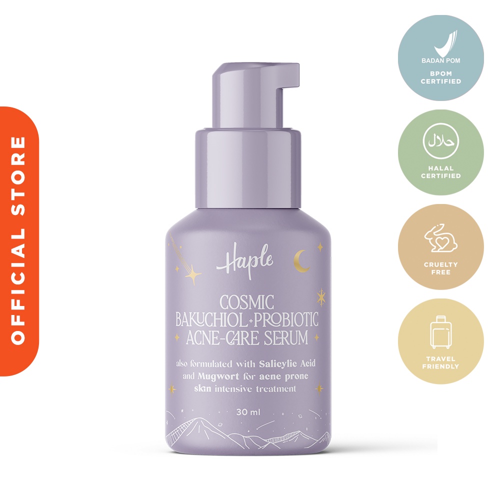 MSBB - Haple Cosmic Bakuchiol + Probiotic Acne-Care SERUM - My Skin But ...