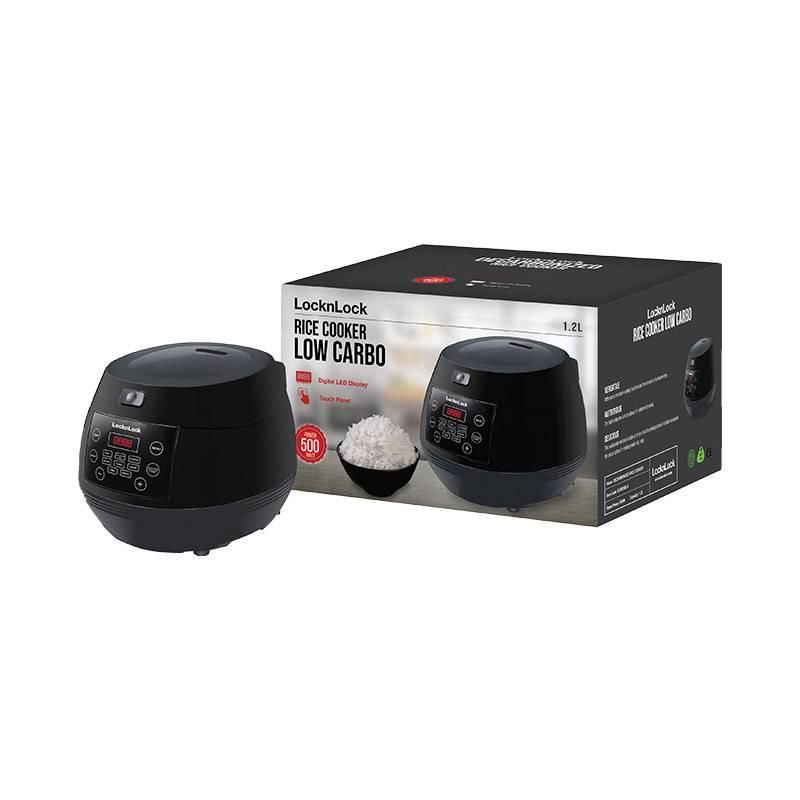 Jual Rice Cooker Locknlock Small Low Carbo 1 L Hitam | Shopee Indonesia