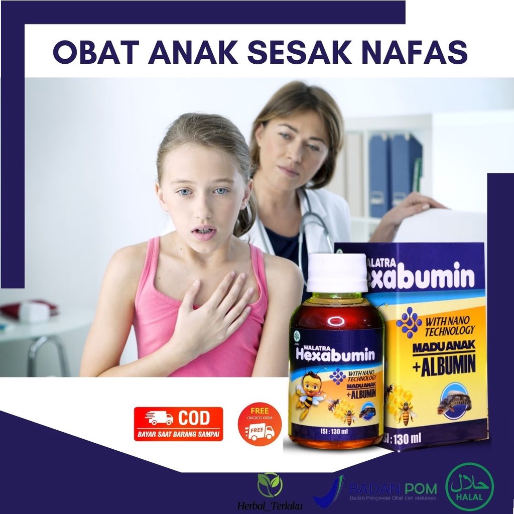 Jual Obat Sesak Napas Khusus Anak Dan Balita , Nafas Pendek , Mengi ...