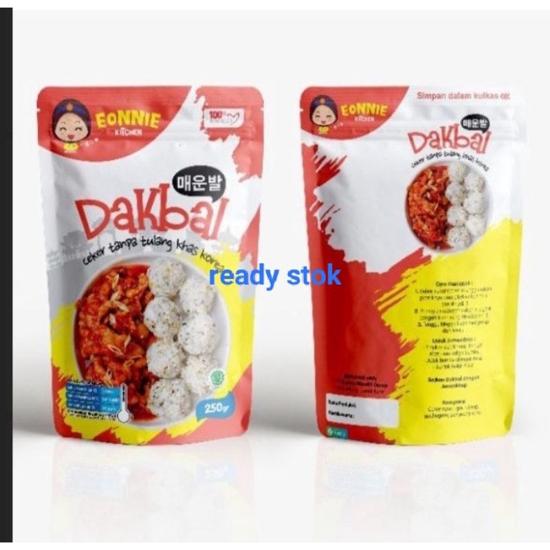 Jual eonnie dakbal Korean food ceker tanpa tulang 250g | Shopee Indonesia