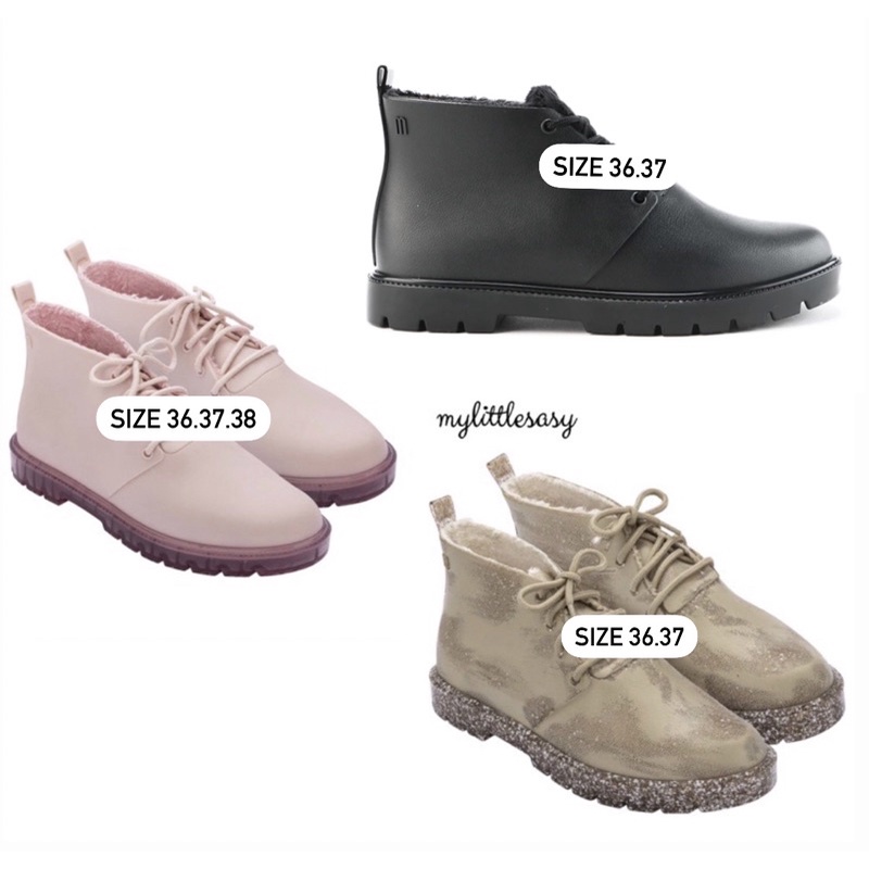 Jual Melissa Fluffy Boot Ad | Shopee Indonesia