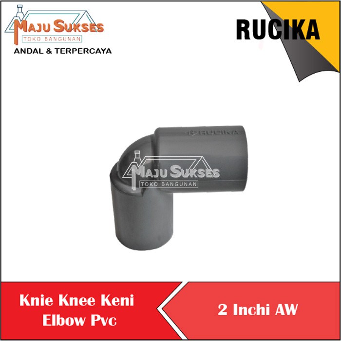 Jual Knie Keni PVC polos sambungan L pipa 90 derajat tebal AW dan D ...
