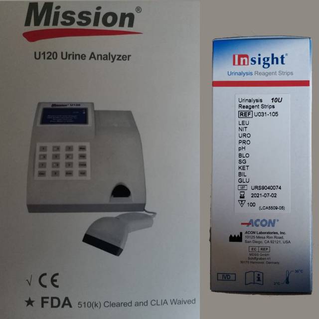 Jual Urin 10 parameter urinalysis insight reagenent Strip | Shopee ...