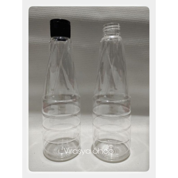 Jual Botol Kecap fliptop tutup hitam 275ml free BUBBLE WRAP | Shopee ...
