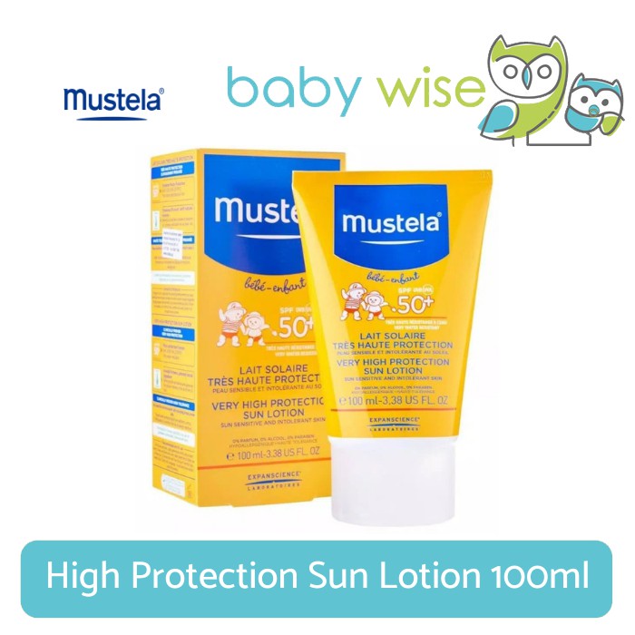 Jual Mustela High Protection Sun Lotion 100ml | Shopee Indonesia