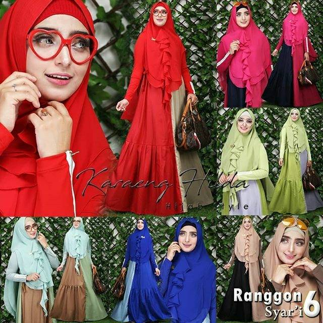 Jual Ranggon Syari 6 by Karaeng Hilda (Original) Indonesia|Shopee Indonesia