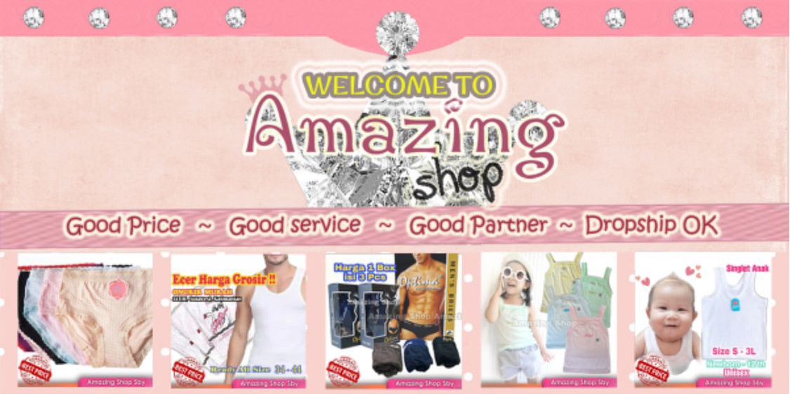 Toko Online Amazing Shop SBY | Shopee Indonesia